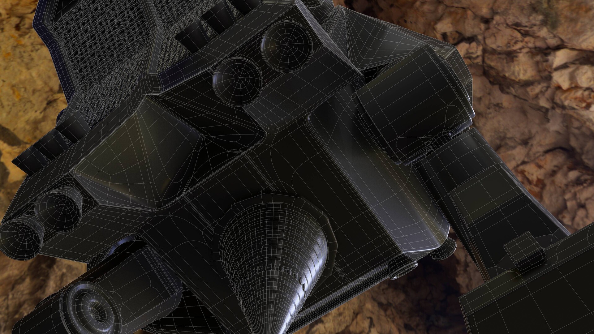 Peter Minneci - WIP 3D Complex Character Model Self Designed