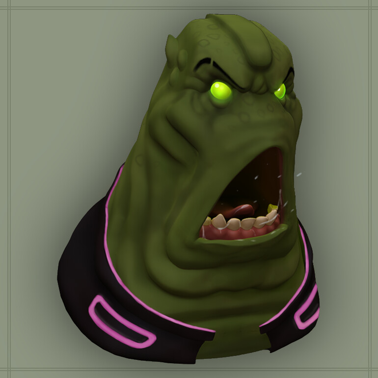 ArtStation - Alien Head