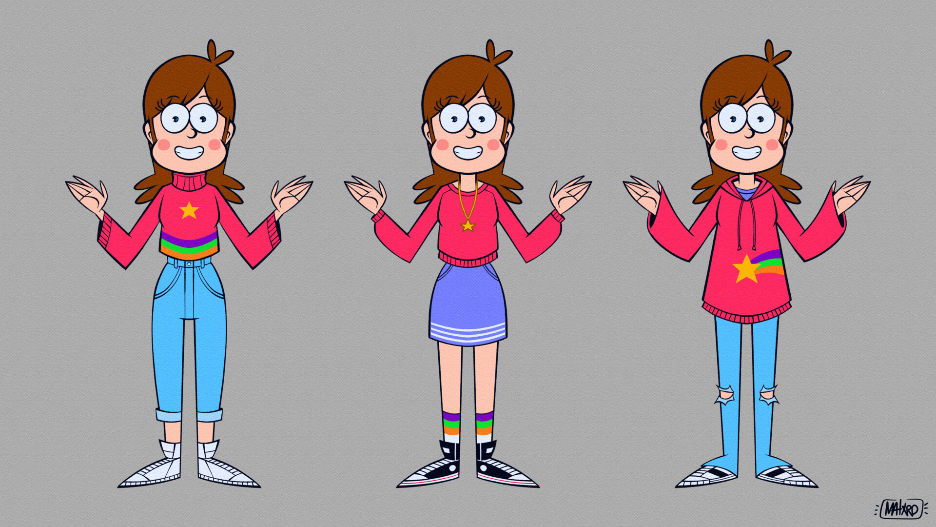 Gravity Falls ArtStation Gravity Falls Character Concept
