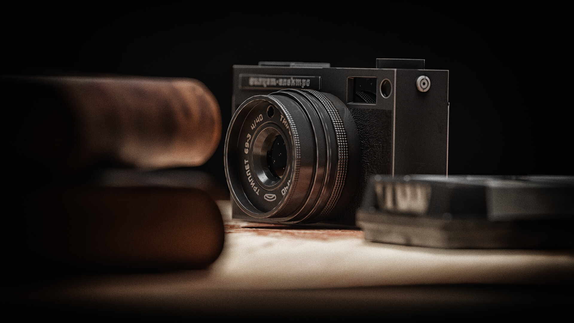 ArtStation - Soviet camera «Silhouette electro»