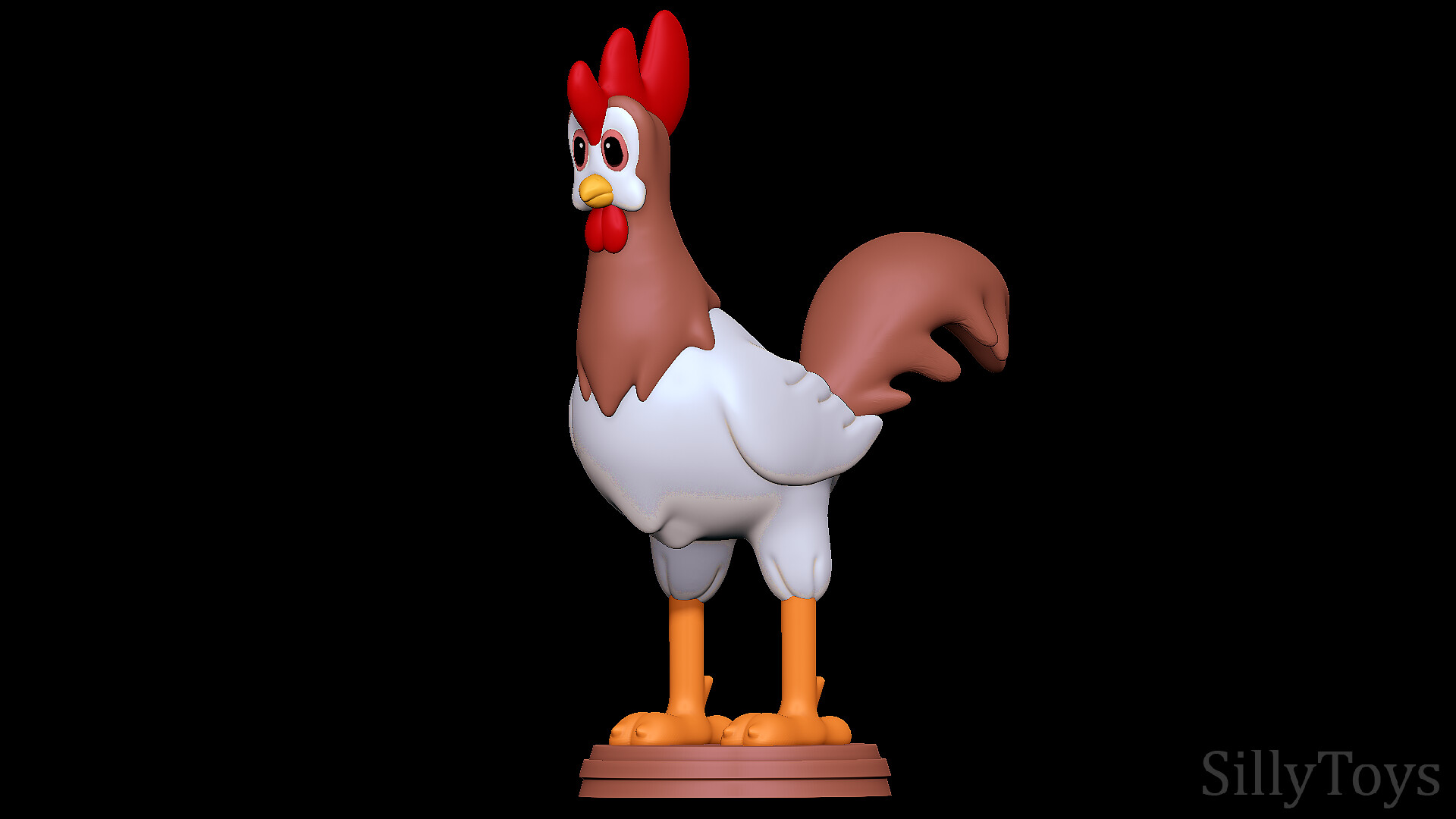 ArtStation - Chicken Boo - Animaniacs 3D print model
