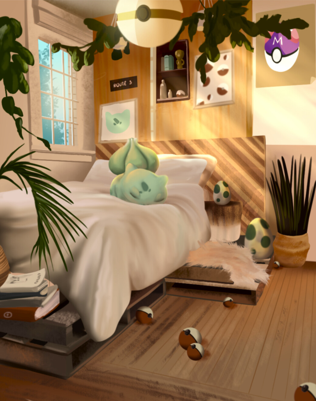 ArtStation - Pokémon environment study