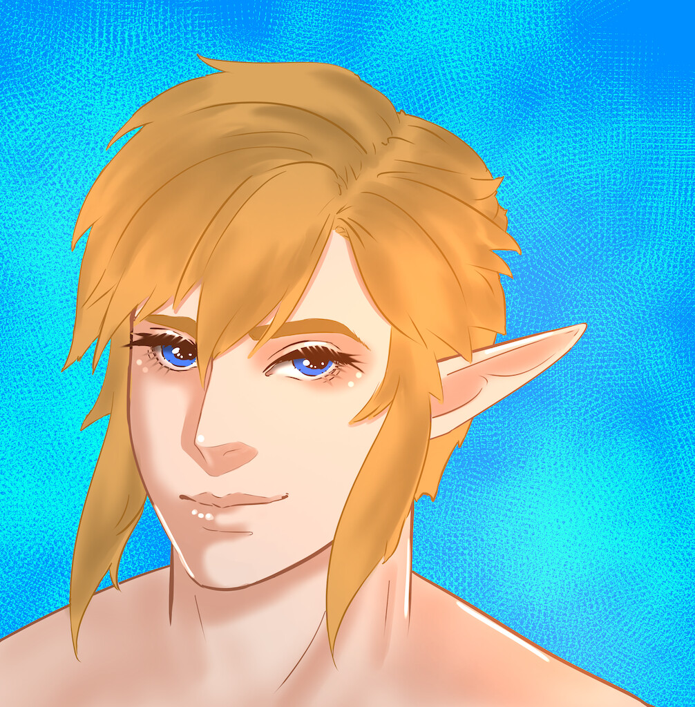 ArtStation - Link Legend of Zelda practice