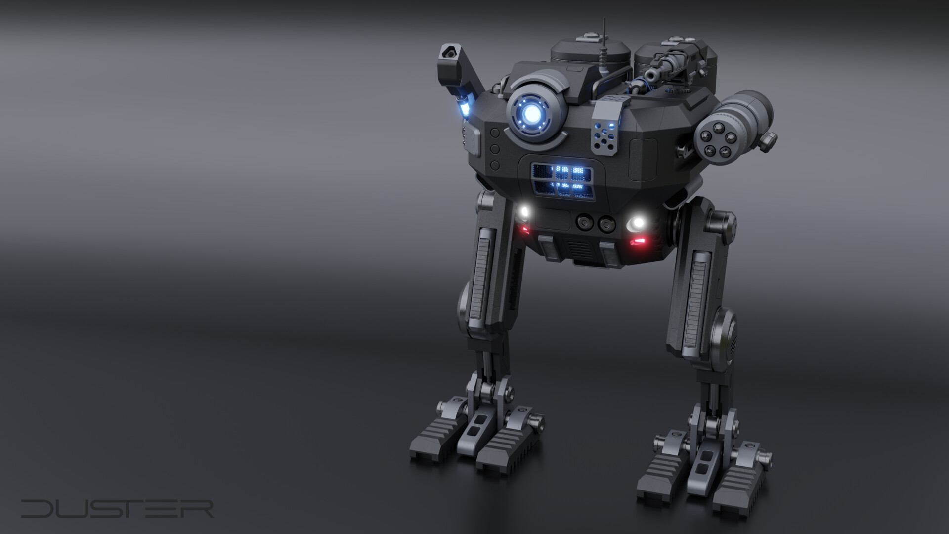 ArtStation - Sci-Fi Mech - Blender 3D model