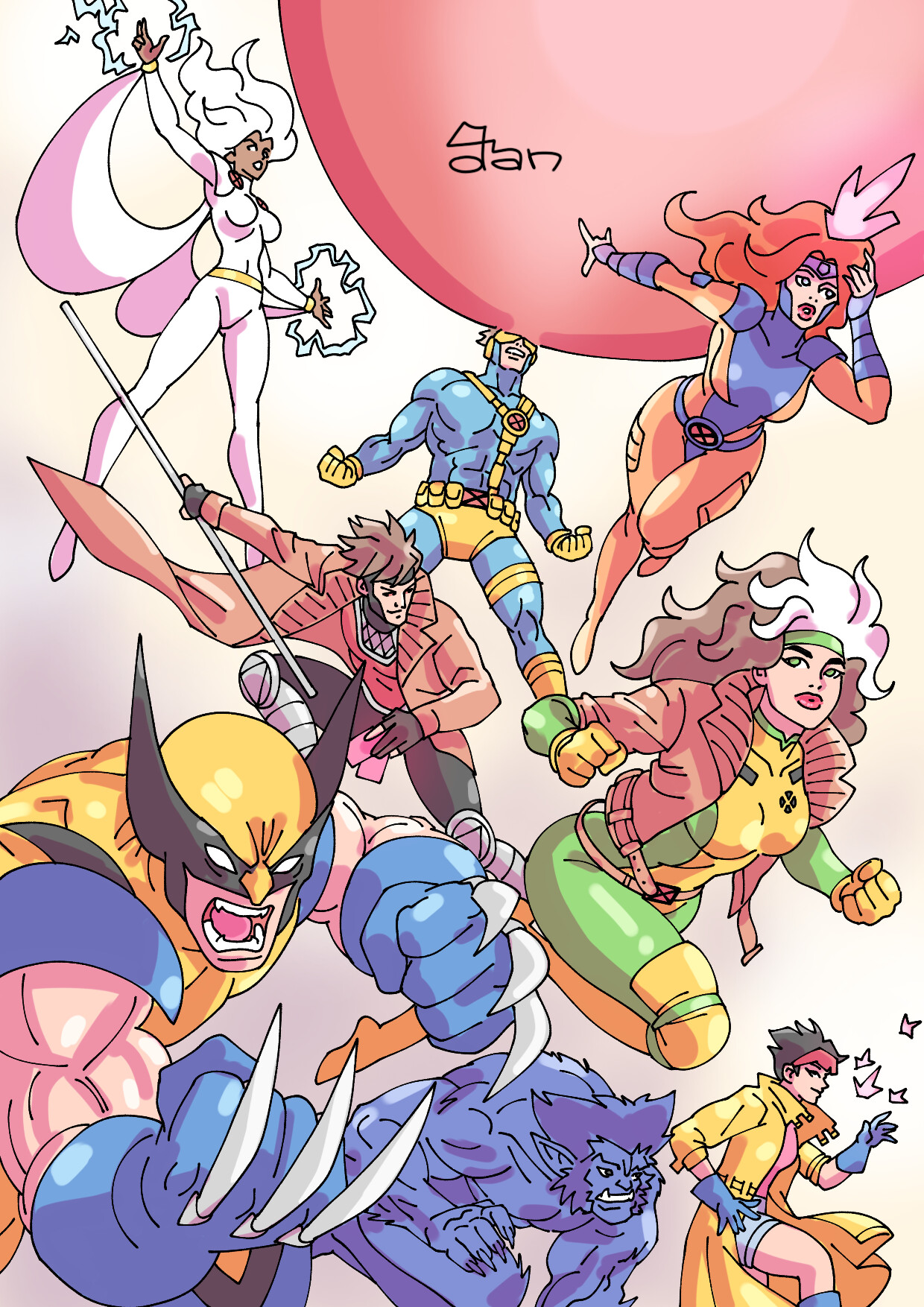 ArtStation - X-men Fanart