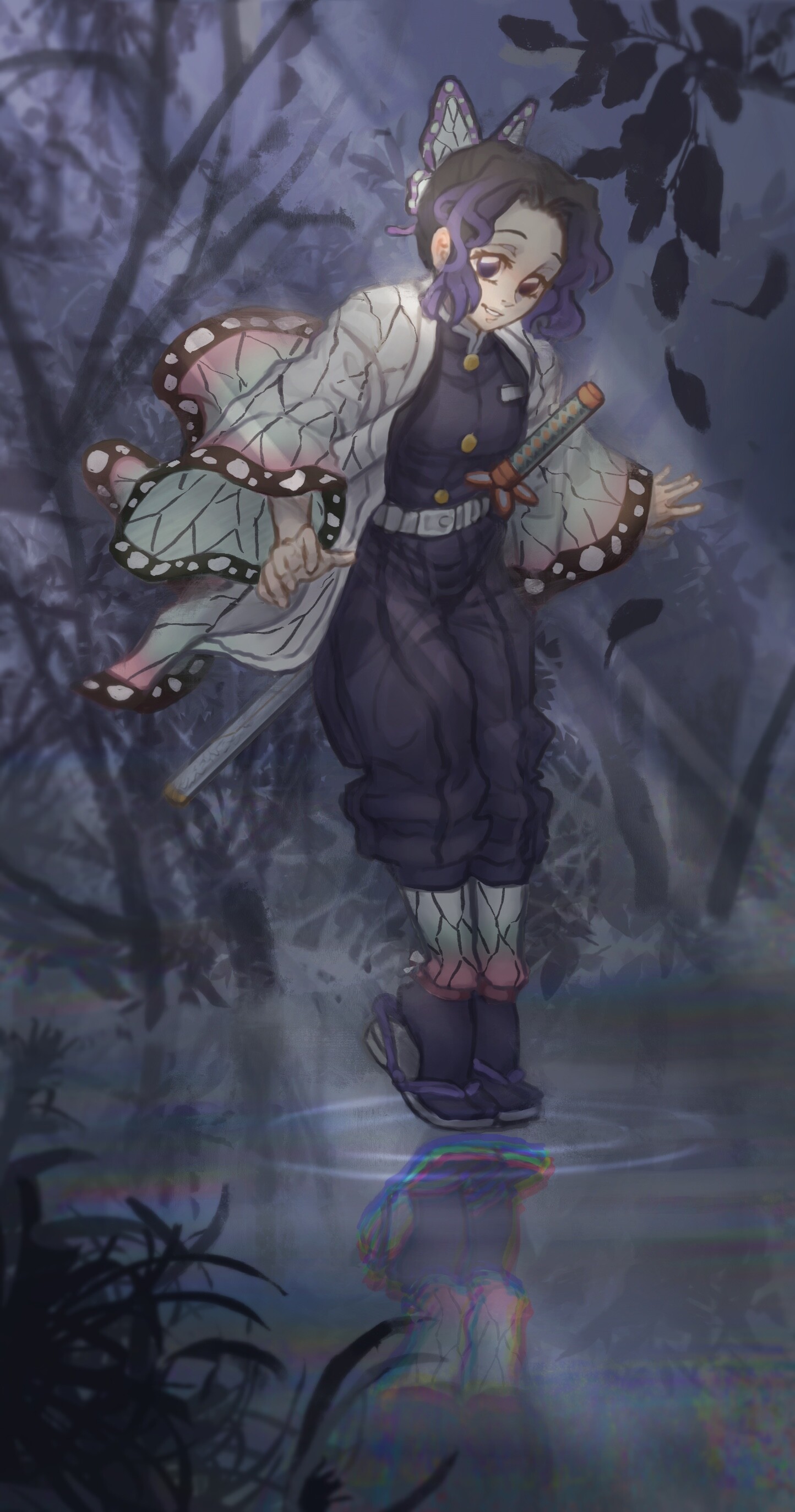 Artstation Shinobu Fanart