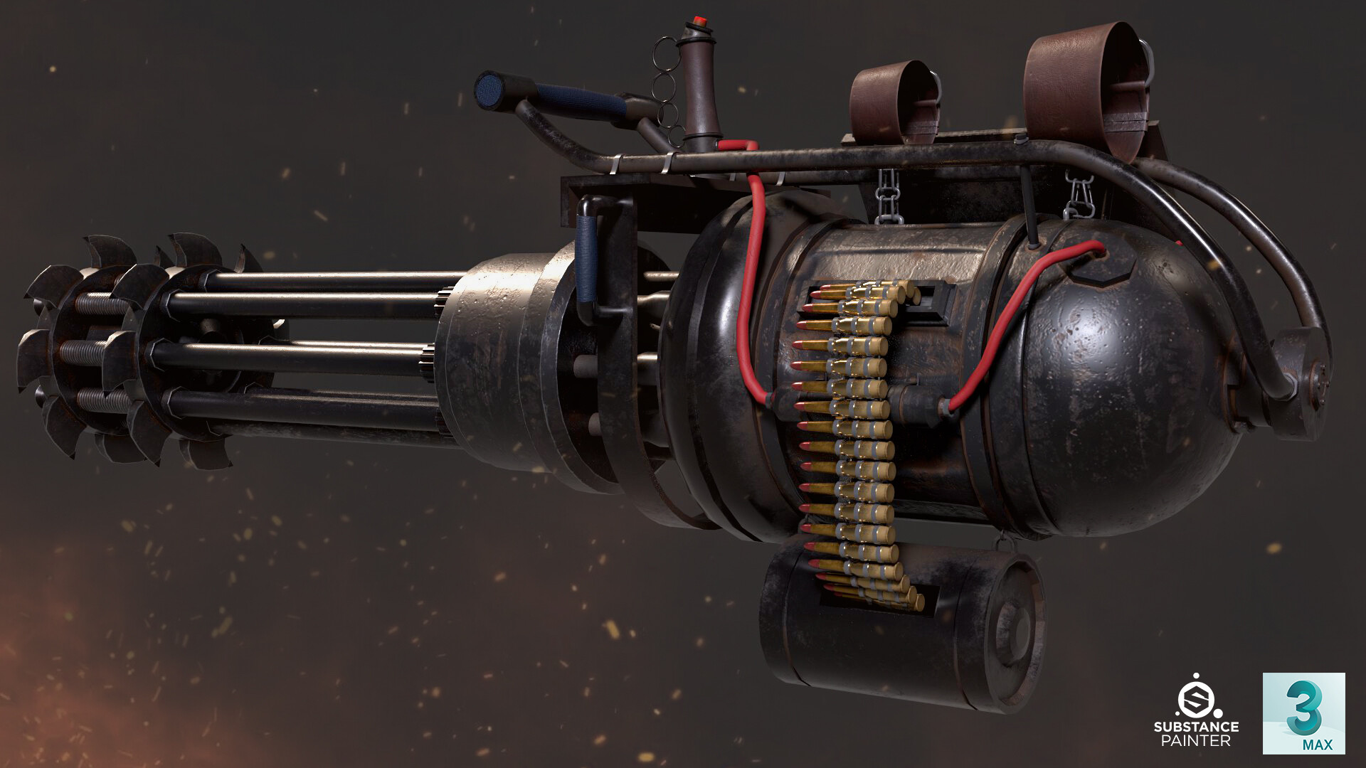 ArtStation - Machine Gun