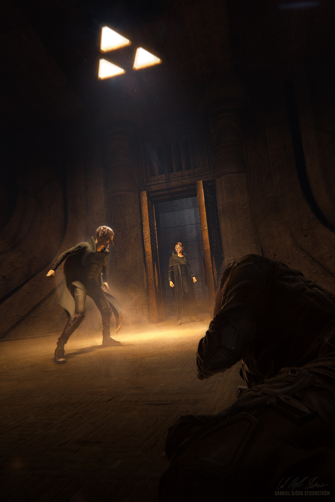 Gabriel Björk Stiernström - Foundation Trilogy - Asimov - Illustrations