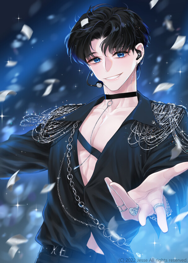 ArtStation - Illustration_Kpop Idol (Two colors)