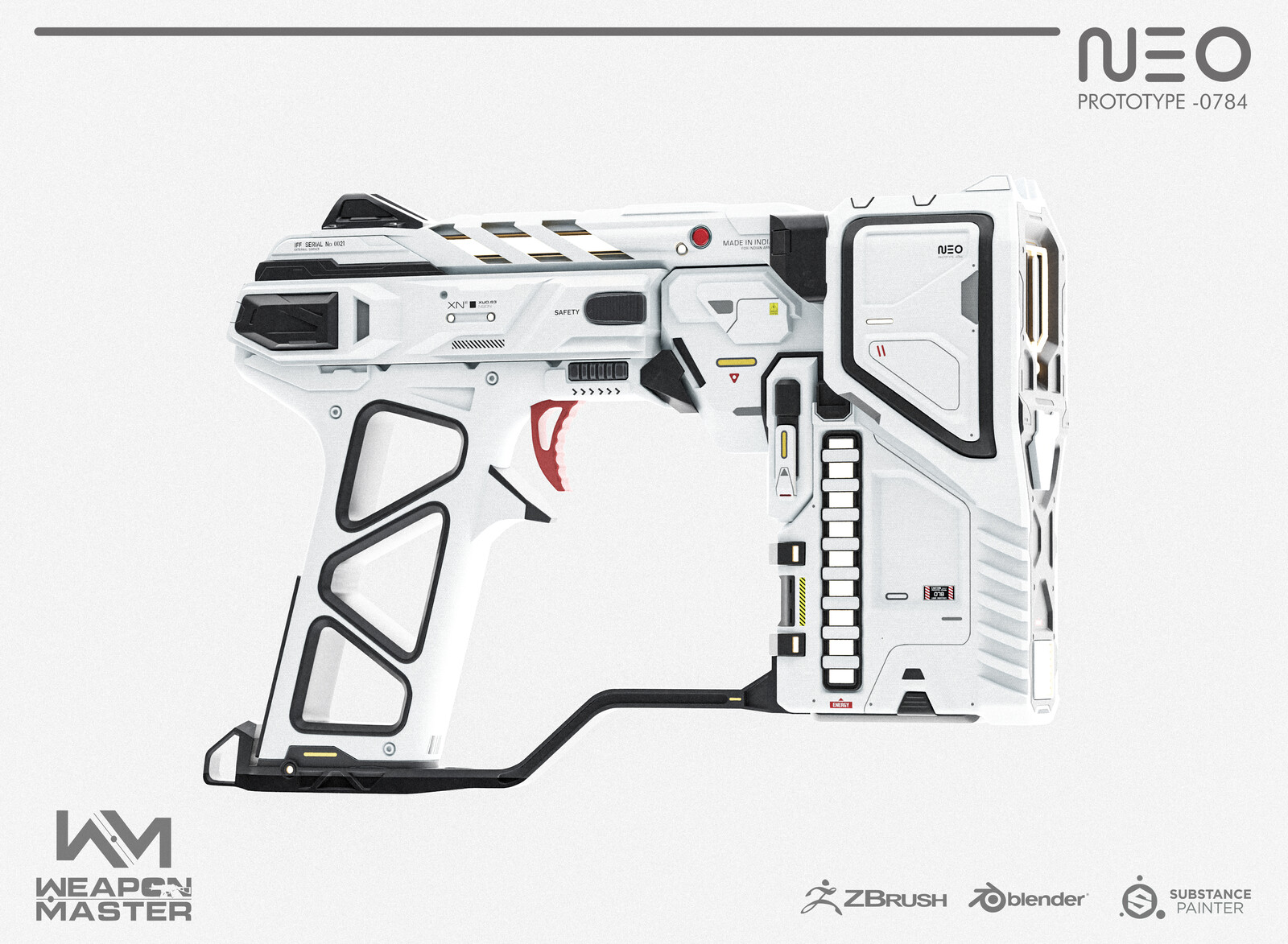 WEAPON MASTER - Neo Prototype - Scifi Gun