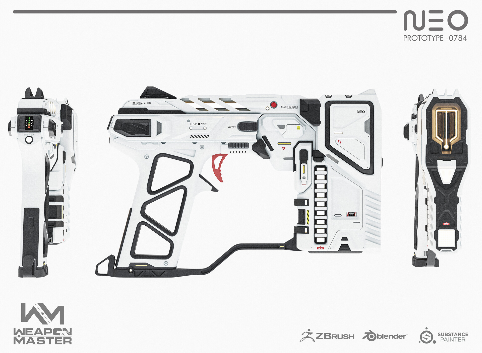 WEAPON MASTER - Neo Prototype - Scifi Gun