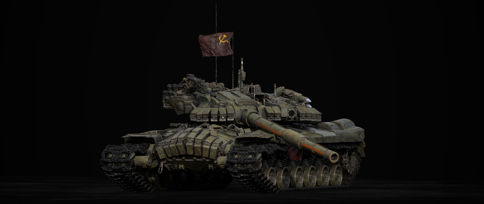 IO_BUTOV - Red Sunset: Soviet tank "Hammer" "Solo"