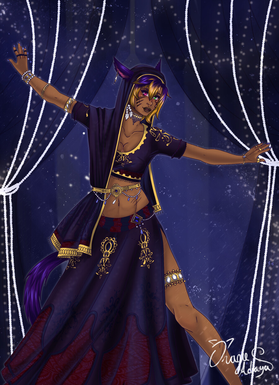 ArtStation - Dancing Adaya