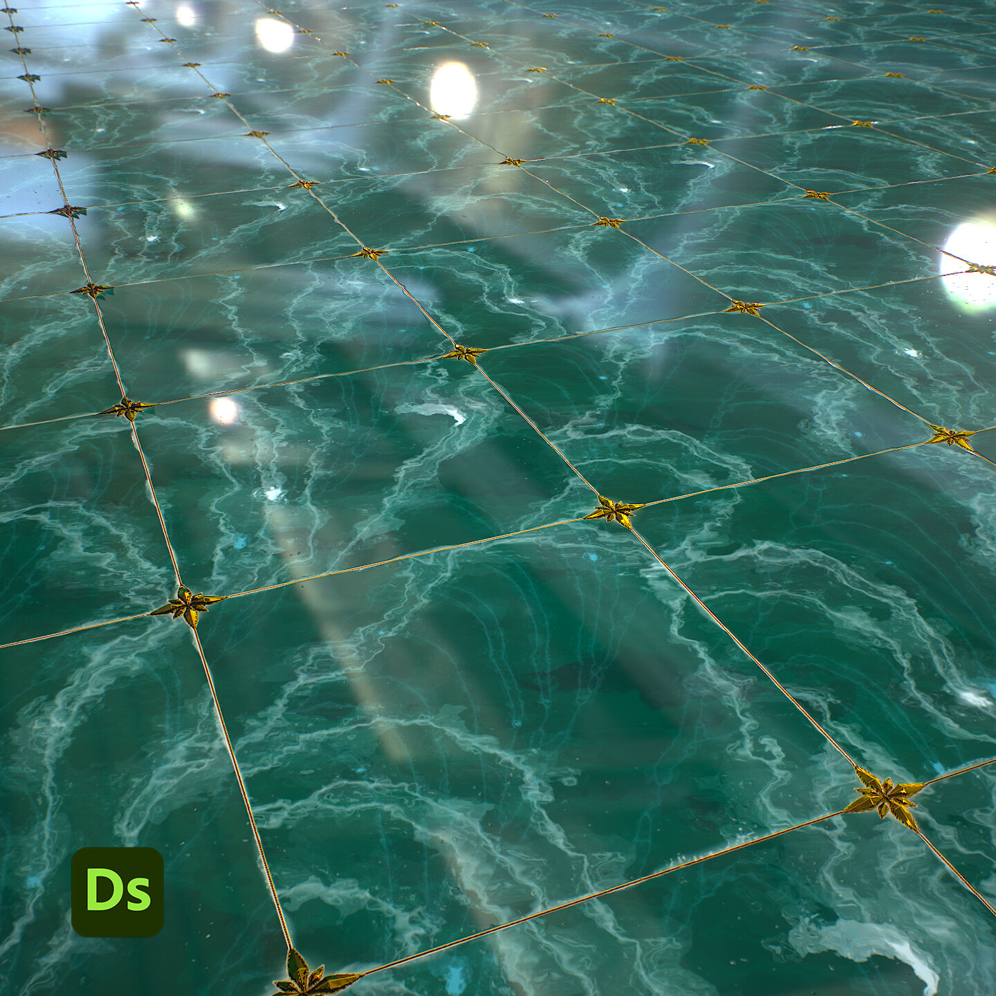 ArtStation - Marble Tiles