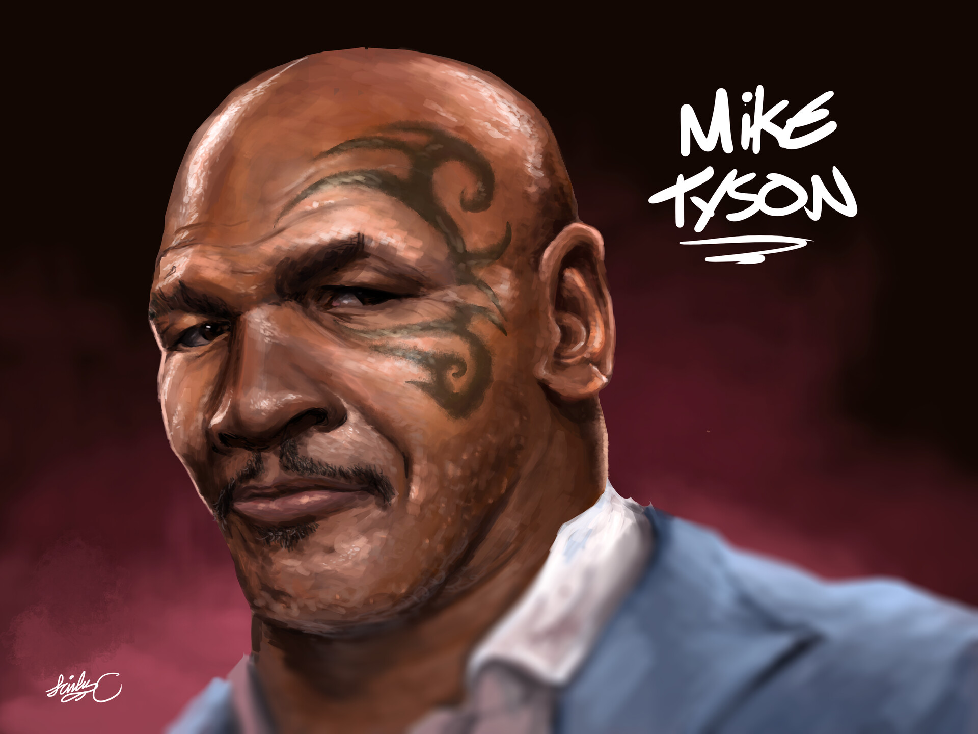 ArtStation - Mike Tyson