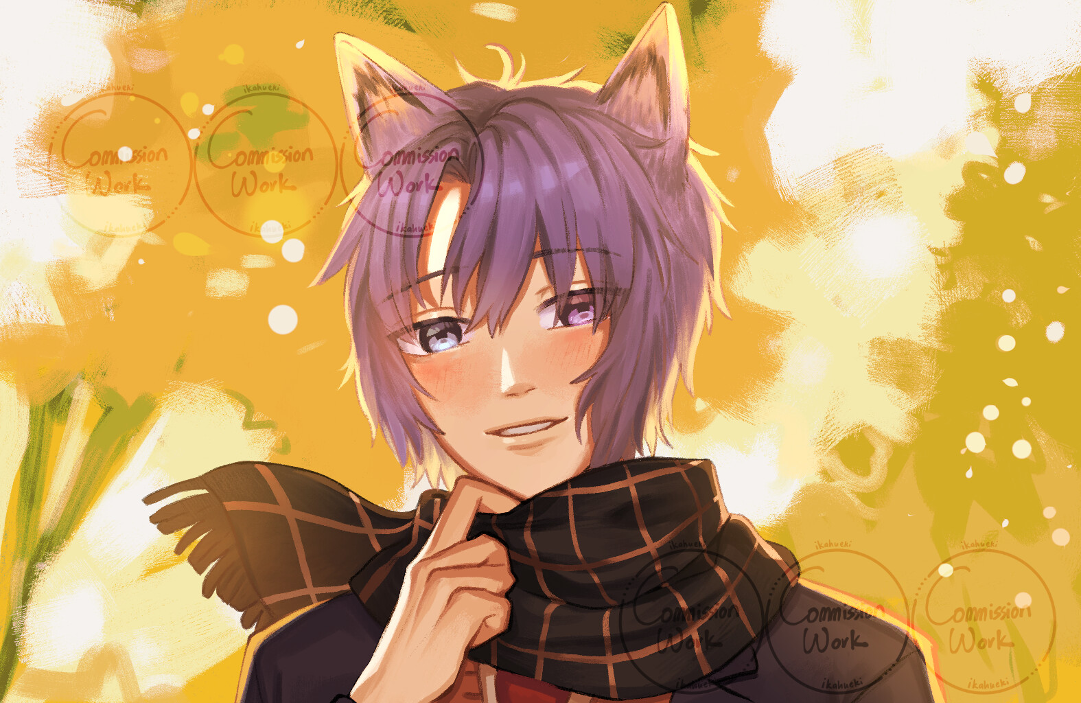 ikah ueki - Style A commissions for Shino Kitsune