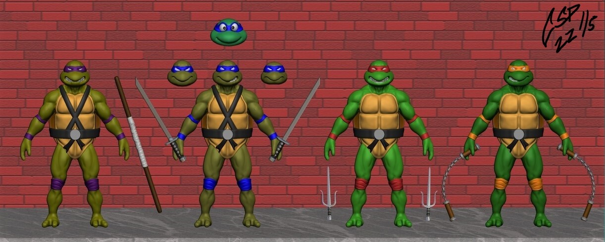 ArtStation - TEENAGE MUTANT NINJA TURTLES