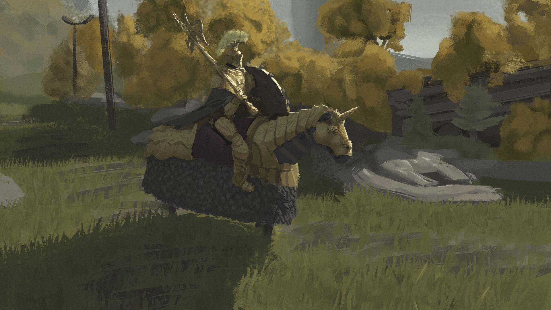 Tree sentinel from Elden Ring by sketchyotso — ProUser.Me Tree sentinel from Elden Ring by sketchyotso — ProUser.Me