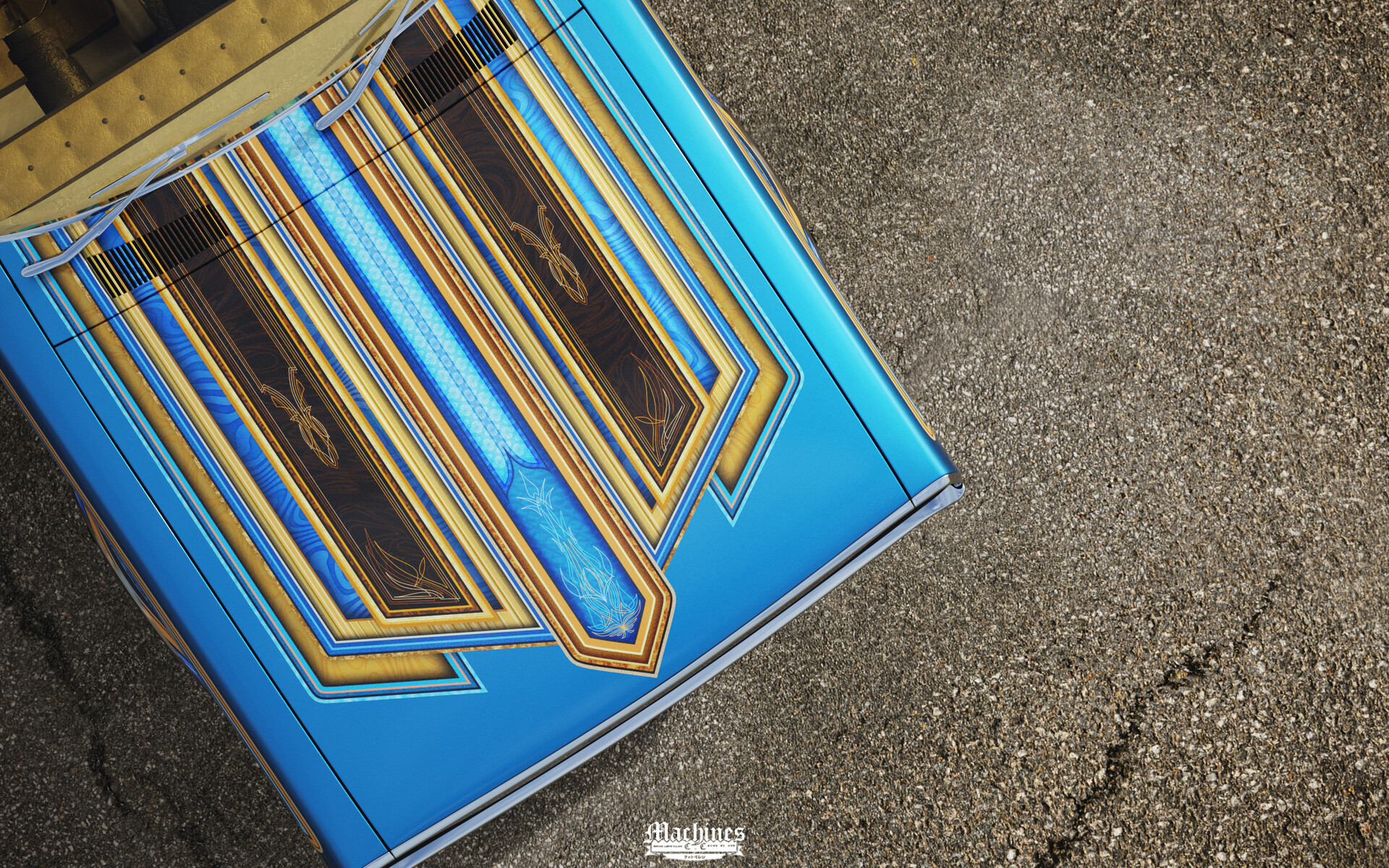 Lowrider Paint Patterns Fingerprints Uick Pattern Lowrider Stencil