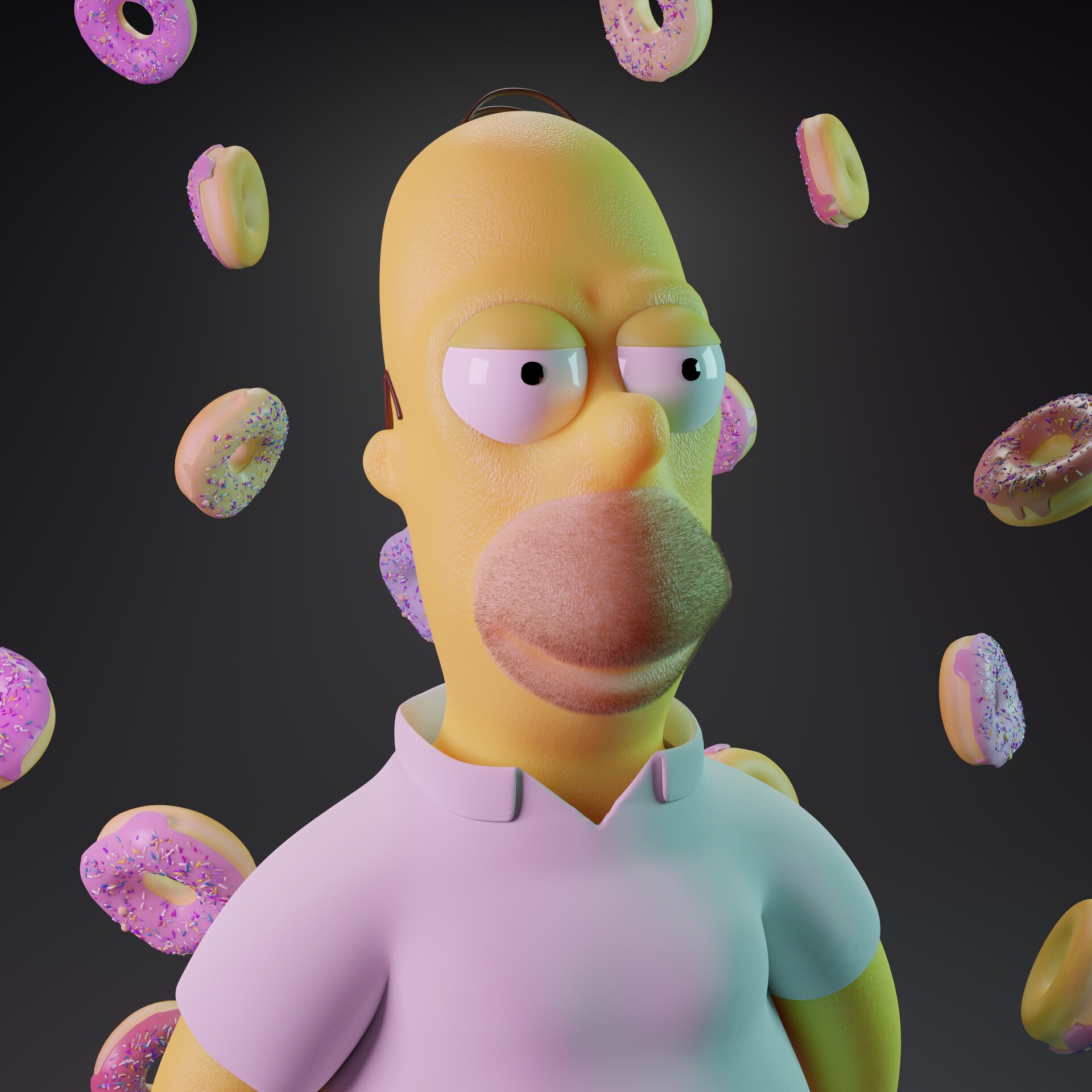 ArtStation - Homer Jay Simpson