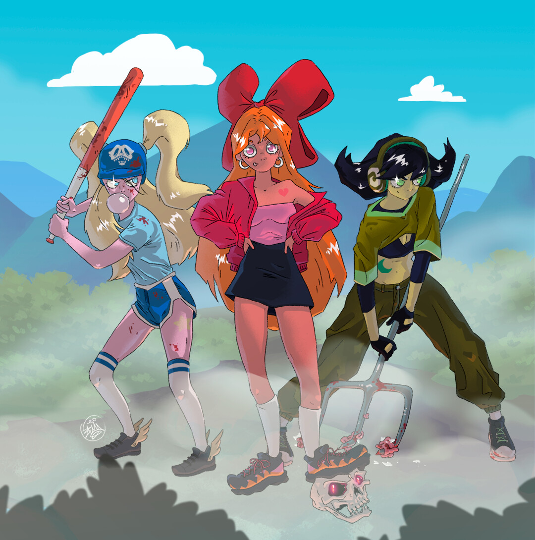 ArtStation - Fan Art - Powerpuff Girls