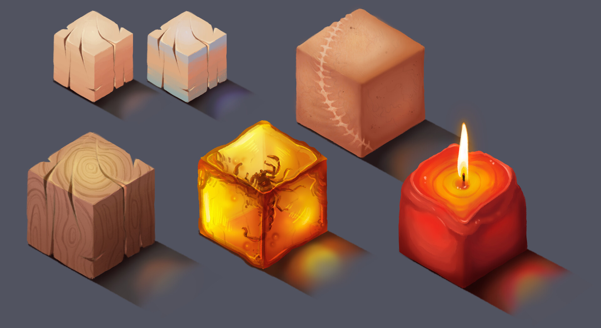 ArtStation - Texture Cubes