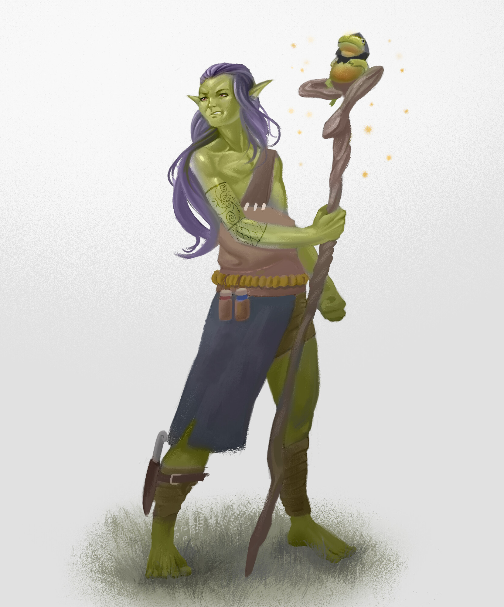 ArtStation - Swamp Druid