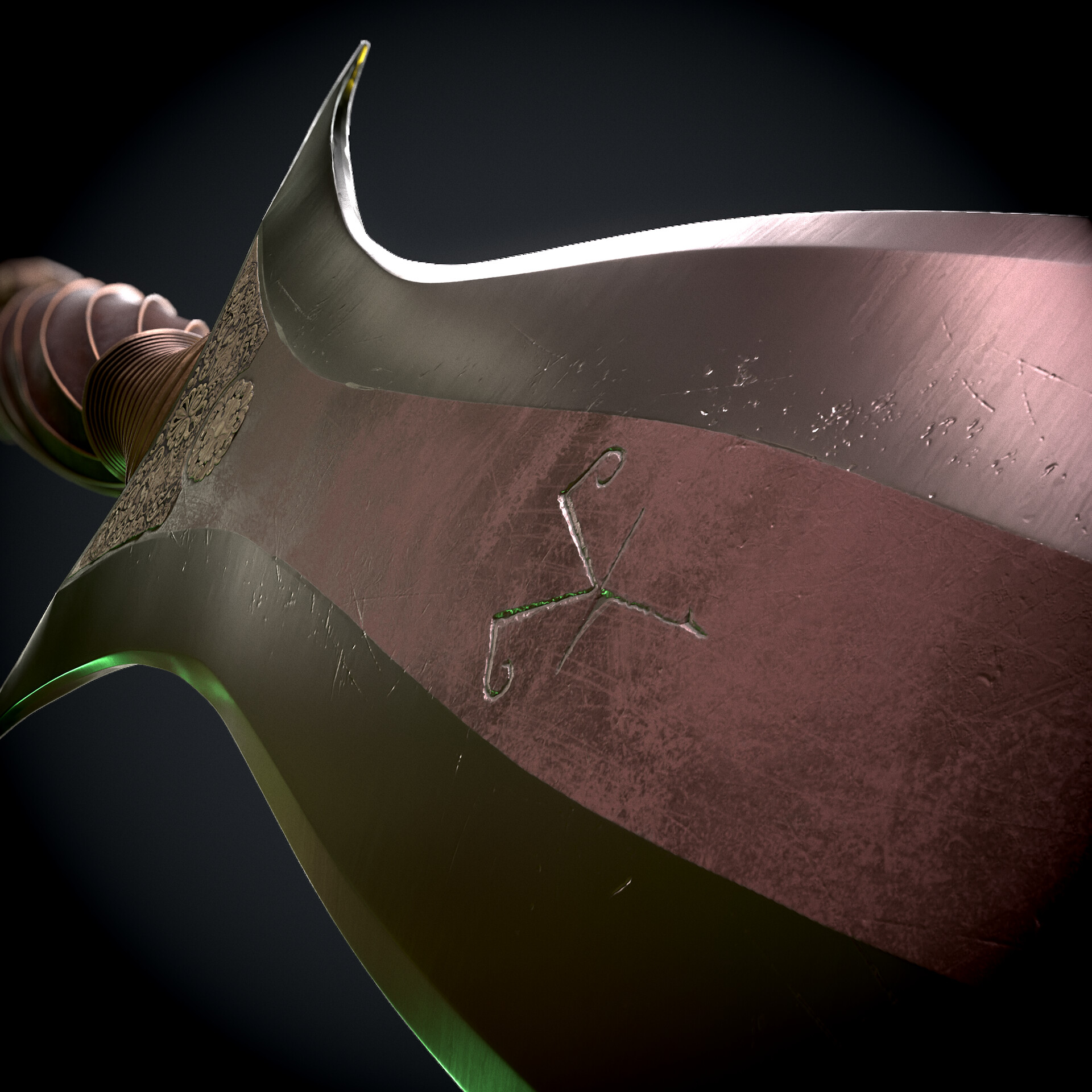 Jack O'Connor - Copper Rose Dagger