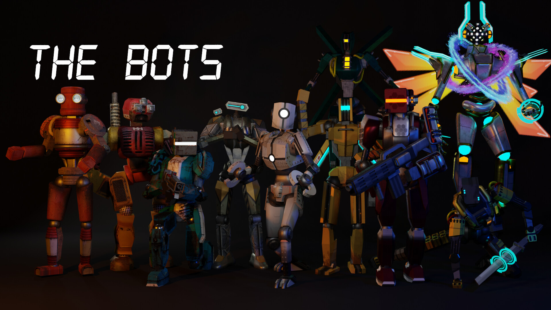 ArtStation - Robo-Factory Lineup