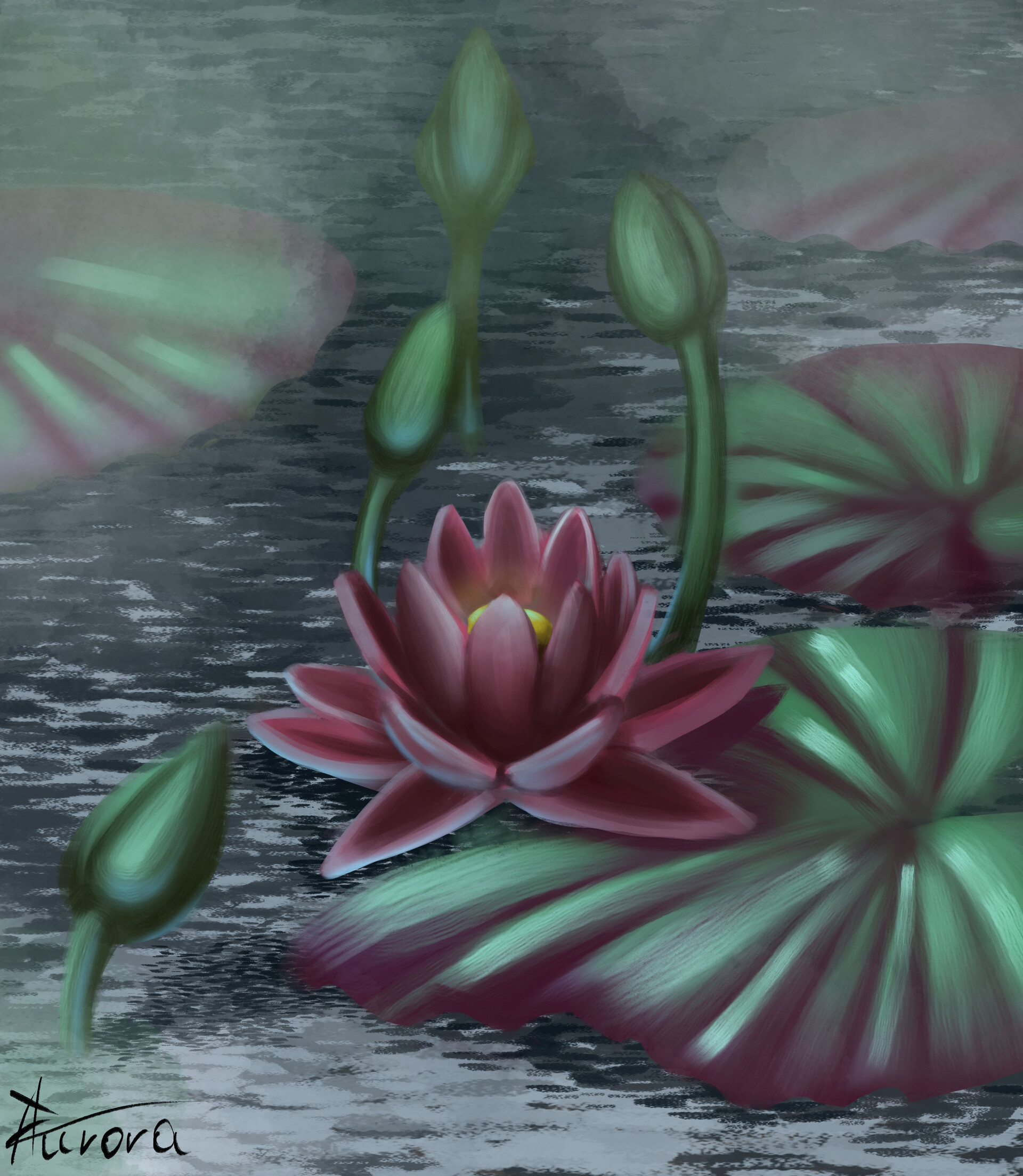 ArtStation - Hidden Flower