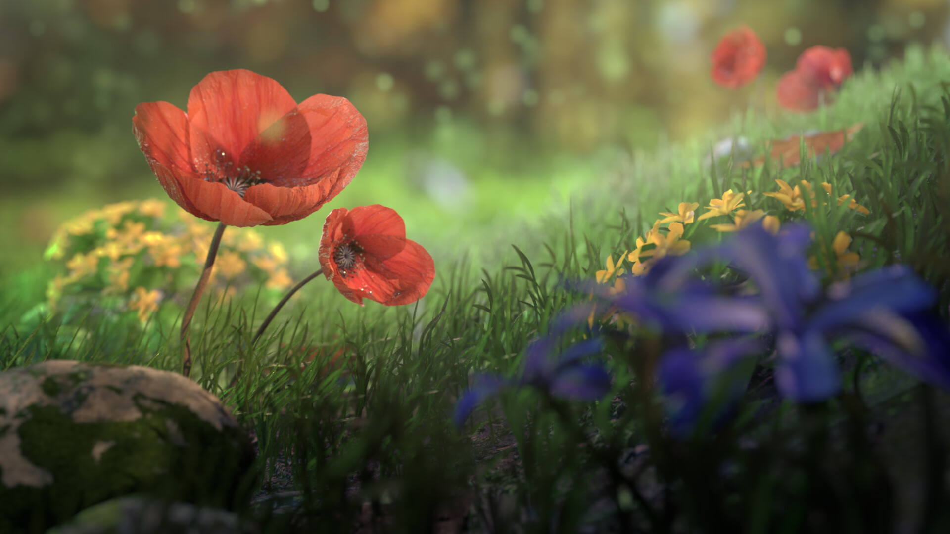 ArtStation - Tiny forest environment