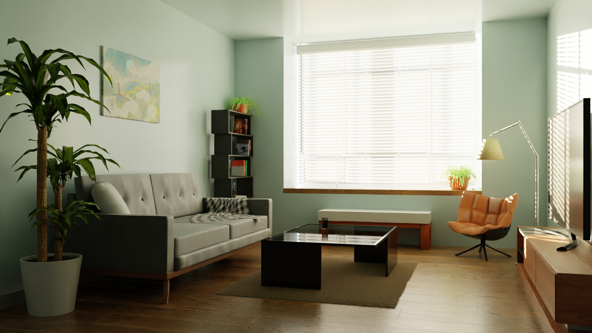 ArtStation - Bright Interior