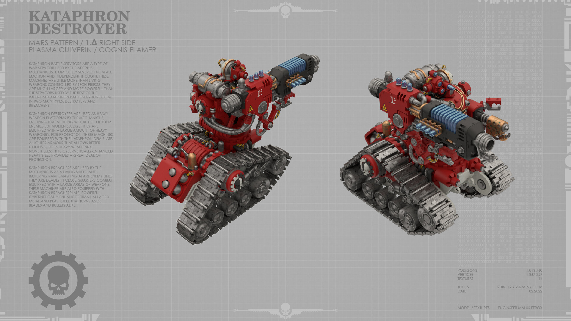 Malus Ferox - Kataphron Battle Servitors