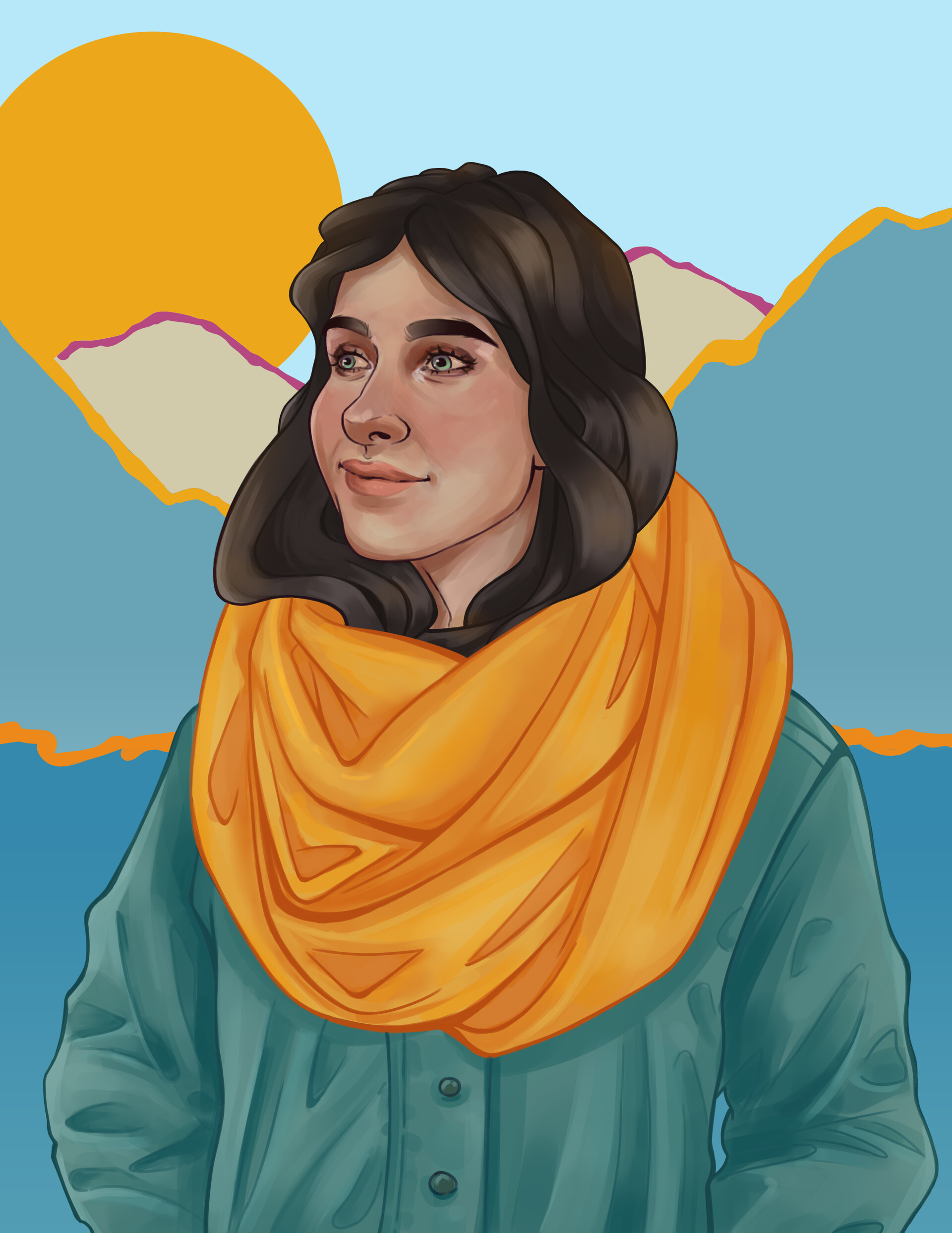 ArtStation - Self portrait