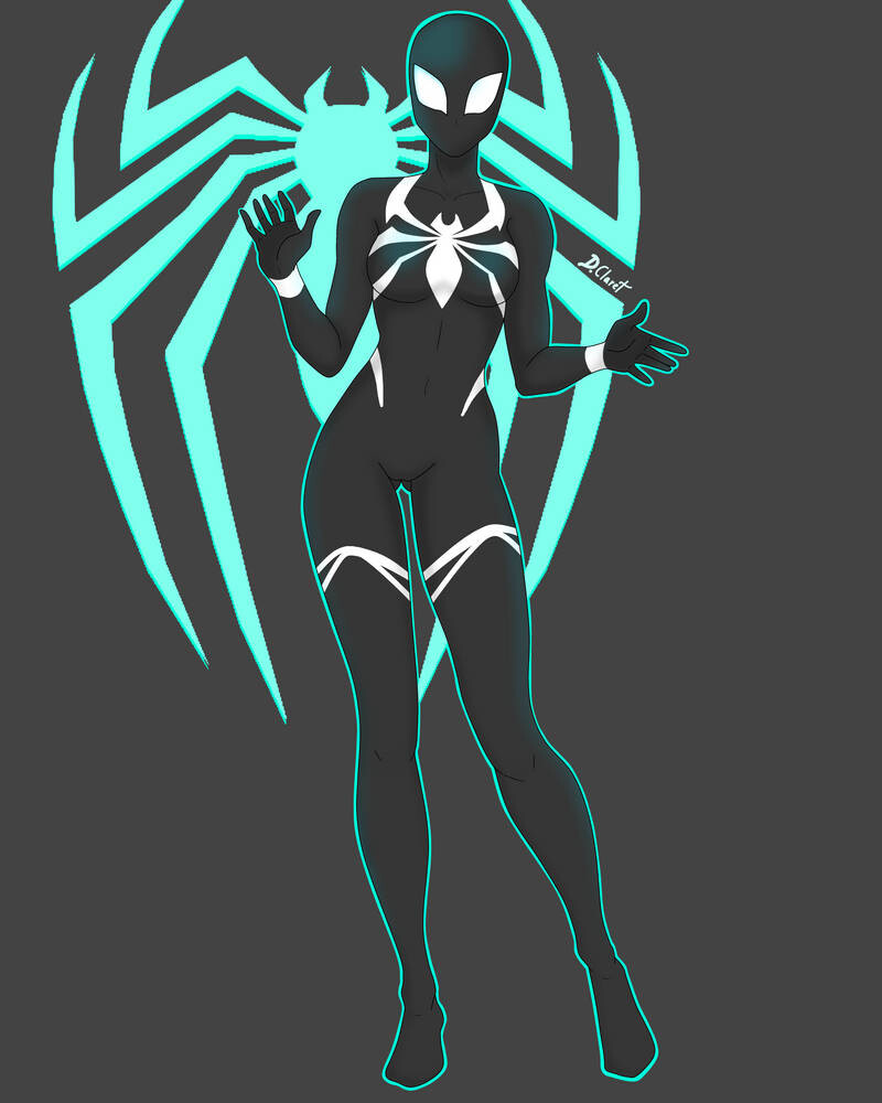 Artstation Symbiote Spider Girl And Spiderman