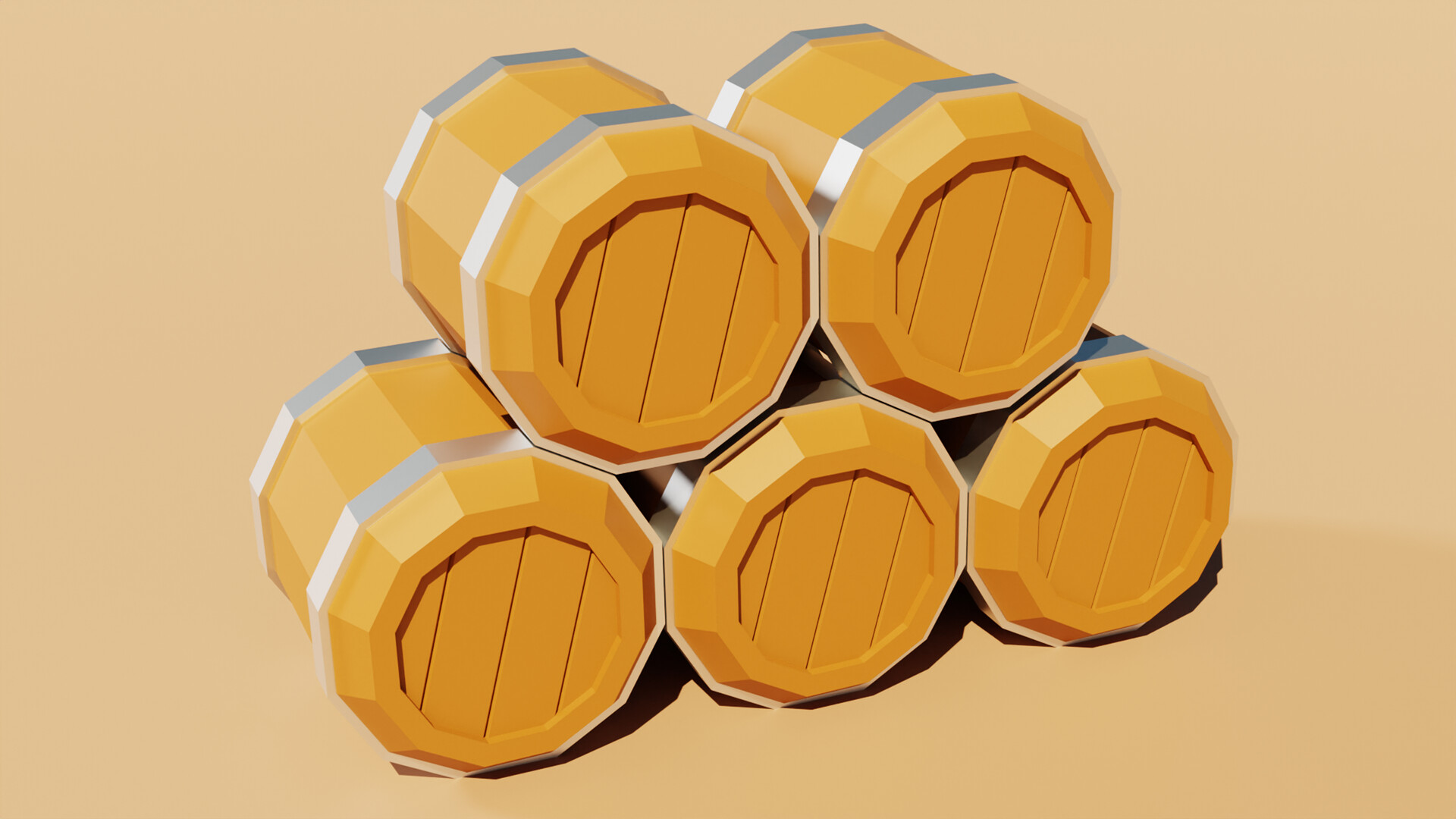 Vnib - Barrels | Tonneaux | Blender