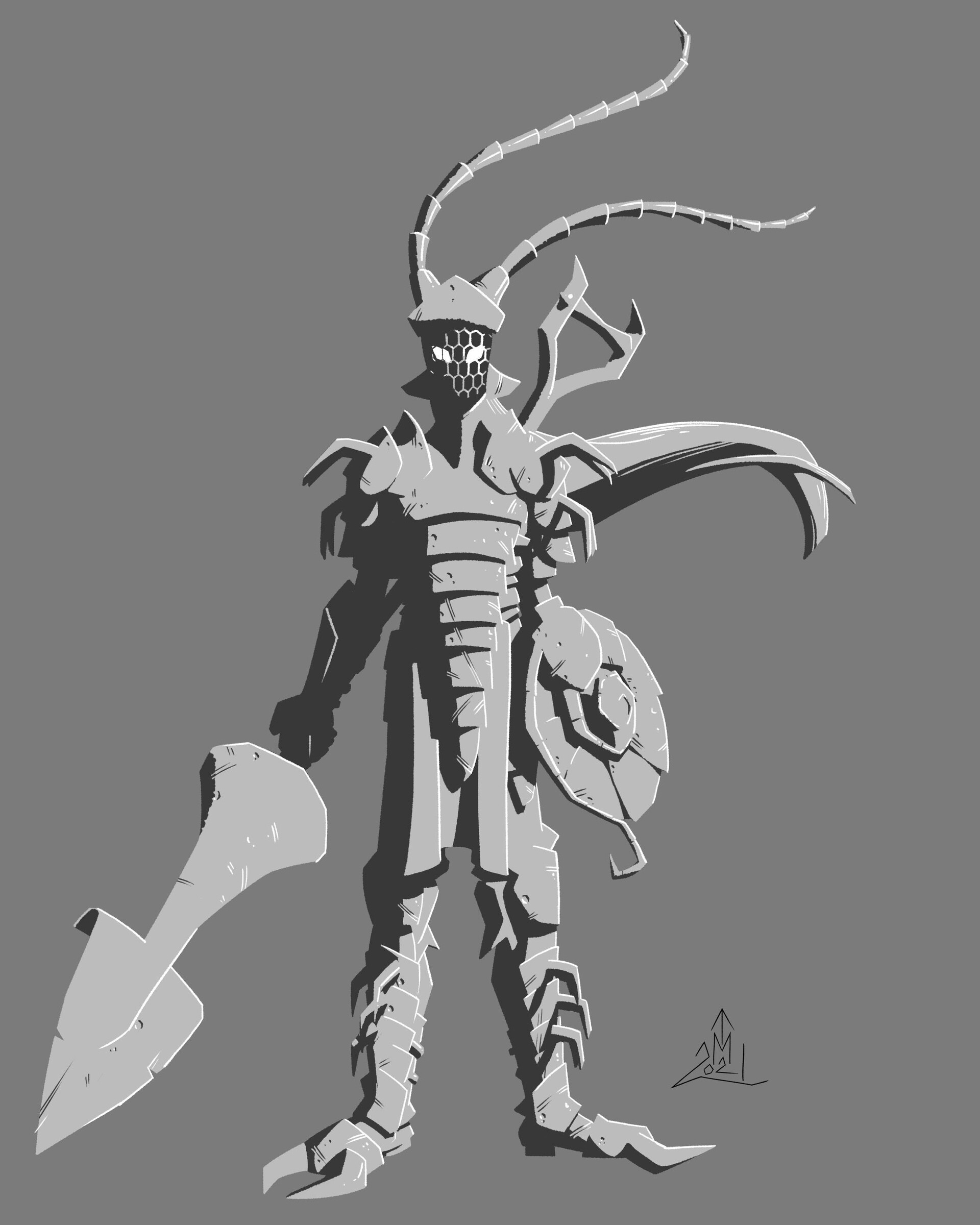 Tor Engdal - Lost Elf, Centipede Armor