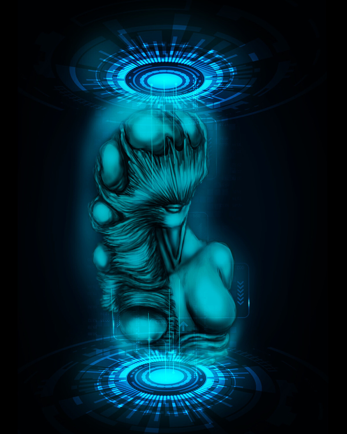 ArtStation - Transference: Daemons within the system