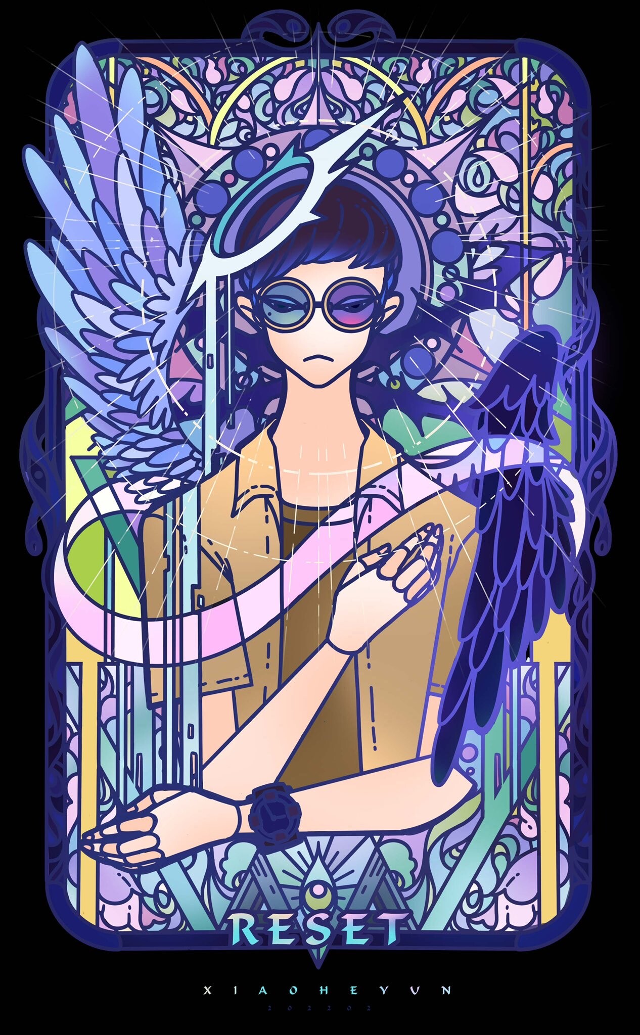 egg peng - decorative card