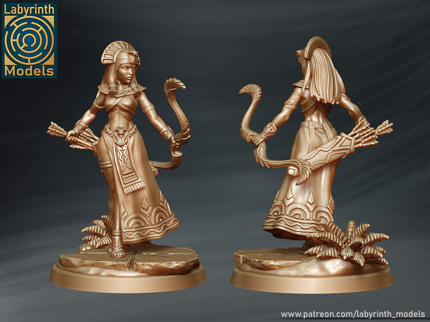 Labyrinth Models - Aspis Archers