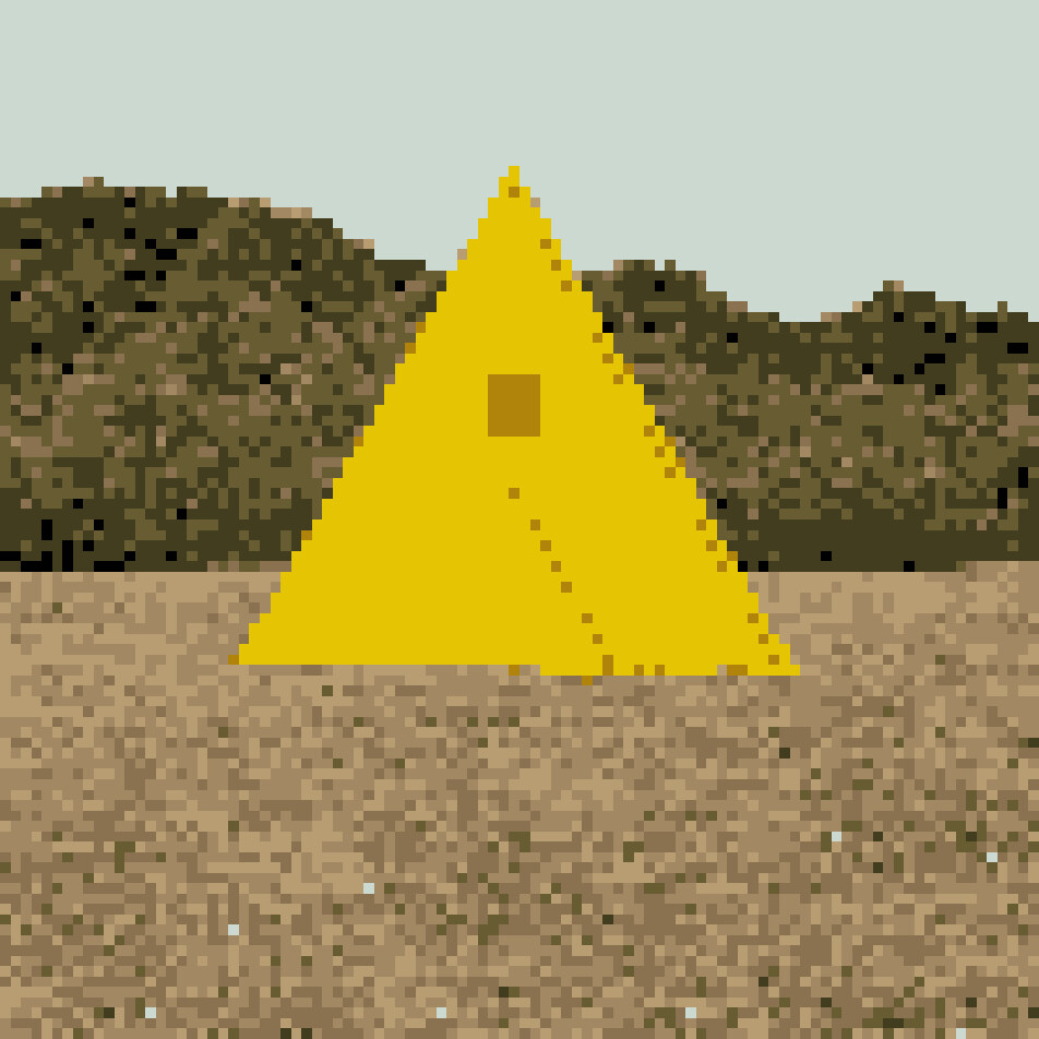 ArtStation - YELLOW HOUSE MIDSOMMAR PIXEL ART