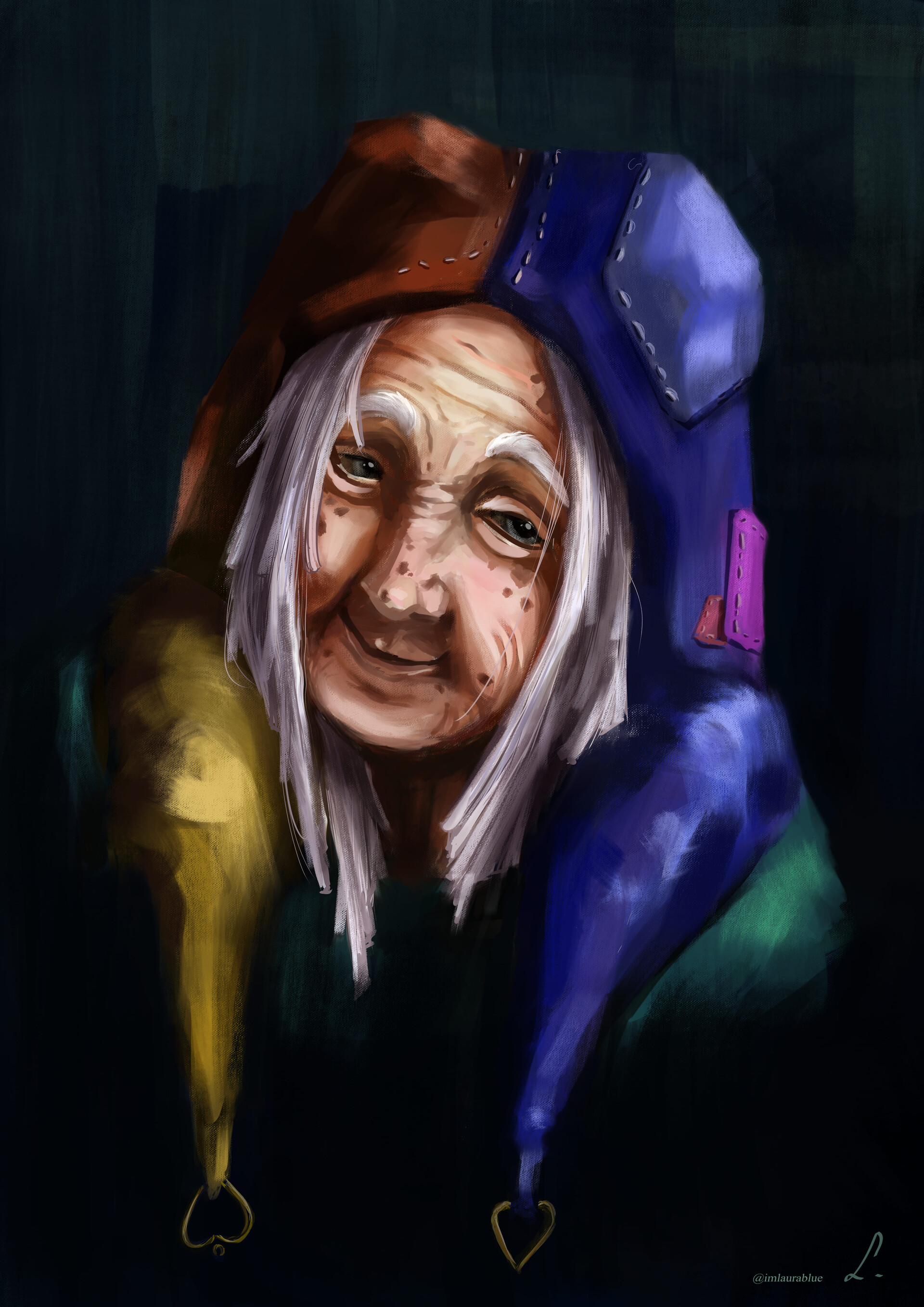 ArtStation - Buffoon Granny