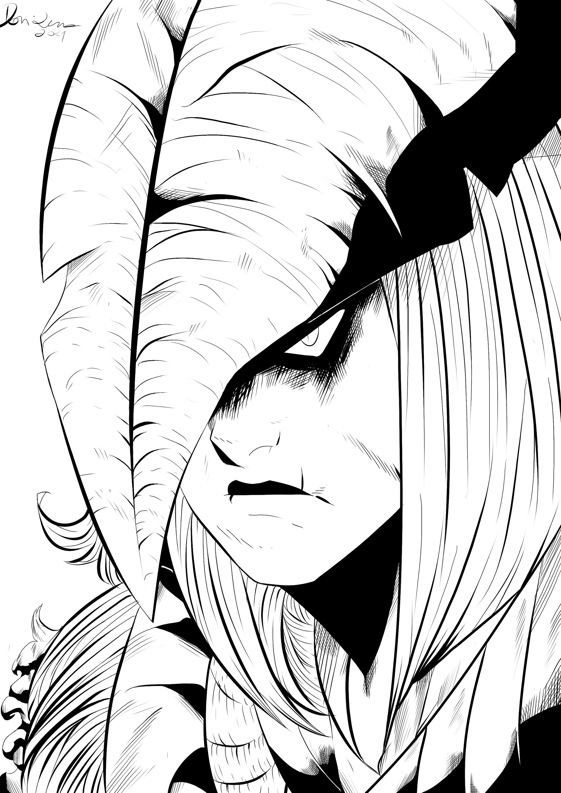 ArtStation - Caipora - Guardian of nature