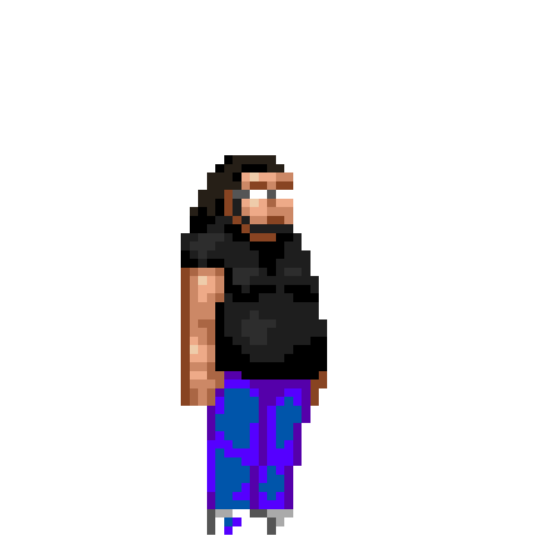 Nitpick - Champions Protagonist Sprite Cycle