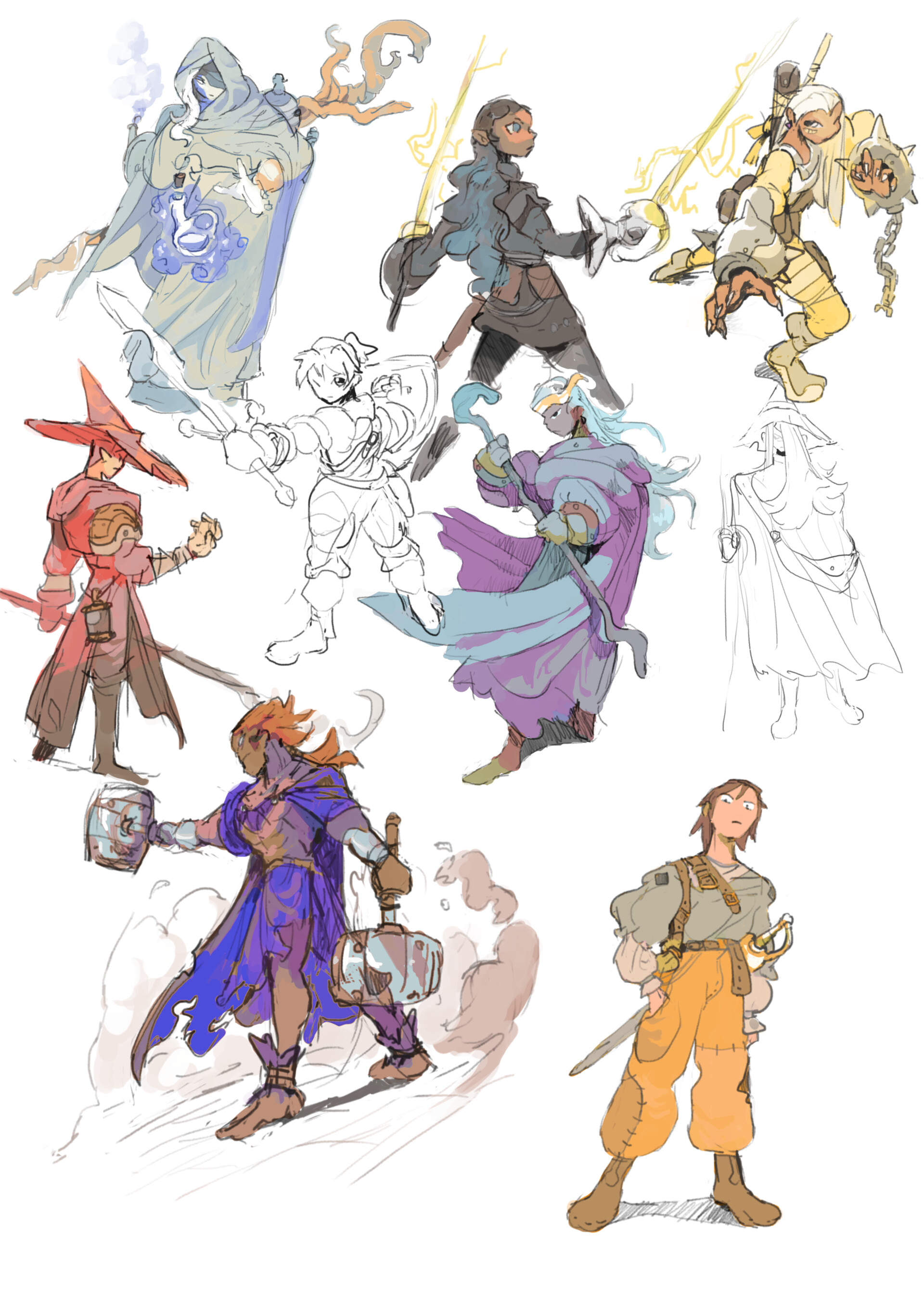 ArtStation - Chara design - 2022