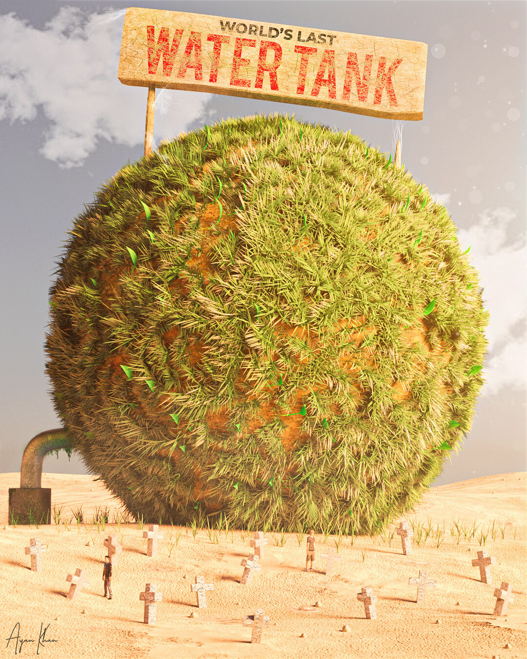 ArtStation - World's Last Water Tank