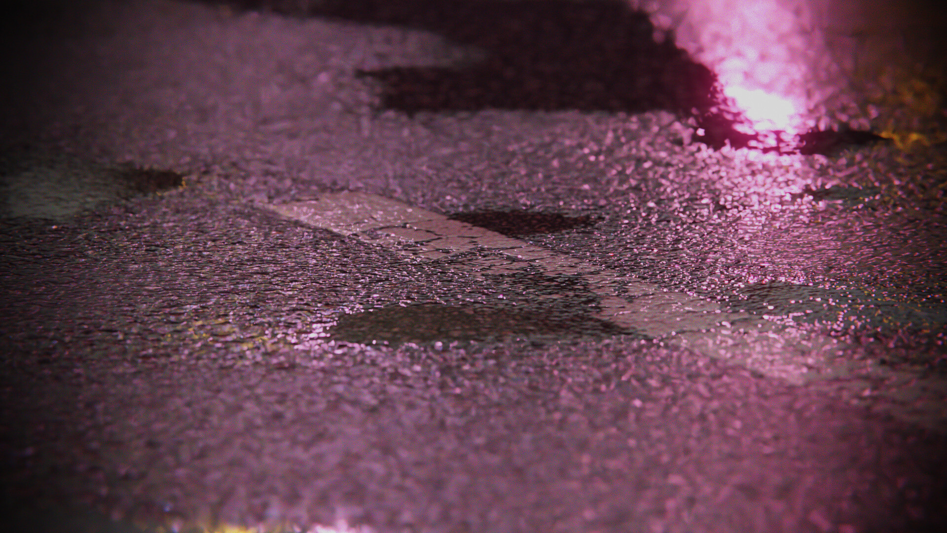 ArtStation - Rainy Road