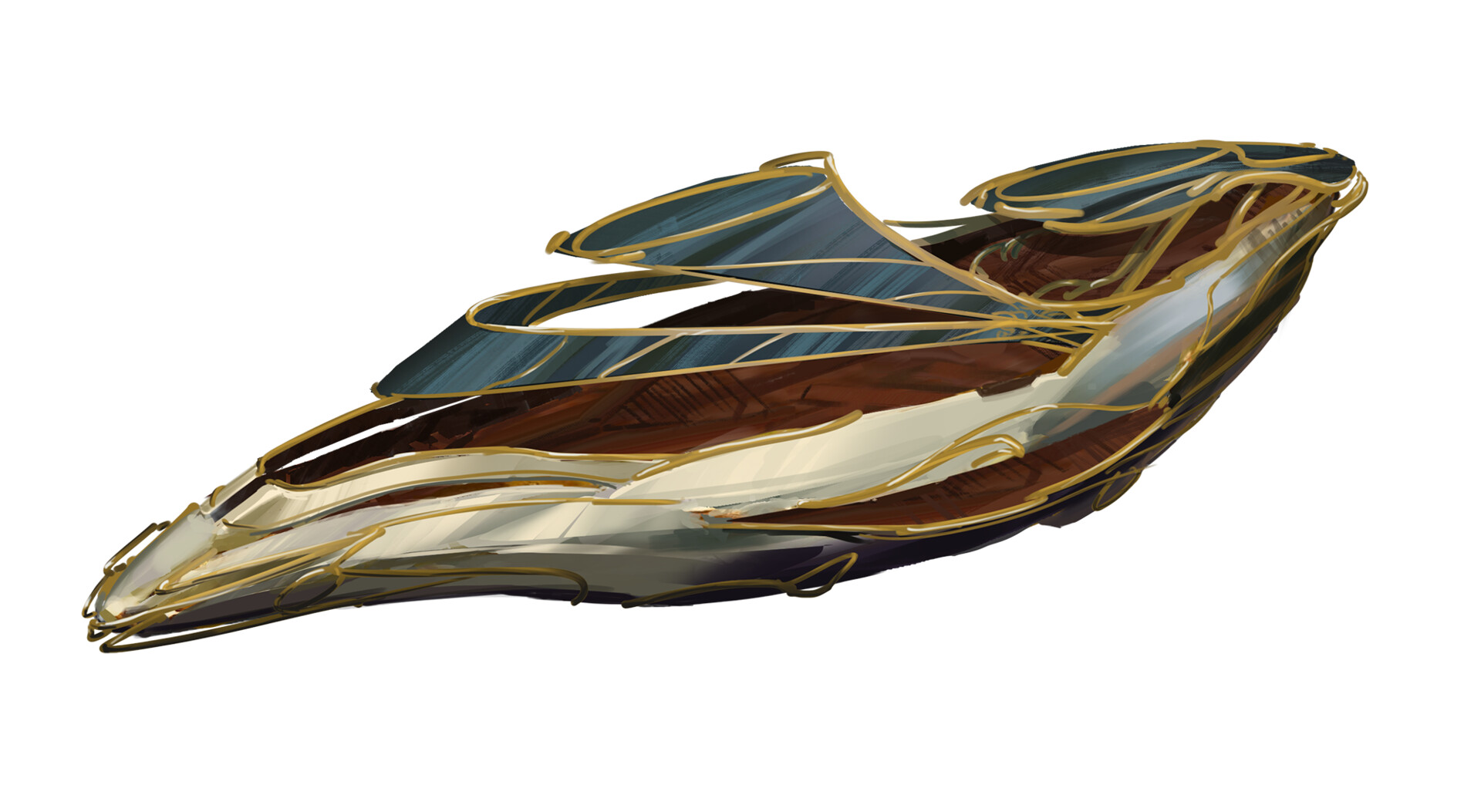 ArtStation - Aether ship commission
