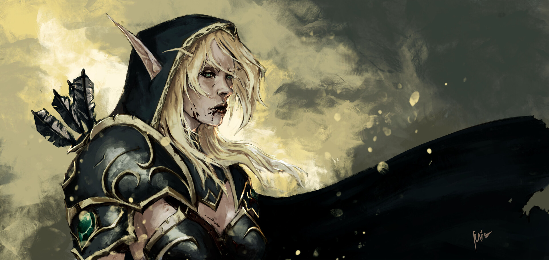 ArtStation - ranger general windrunner