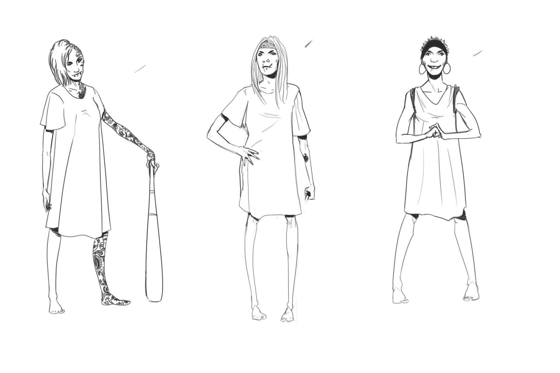 ArtStation - Comic character design